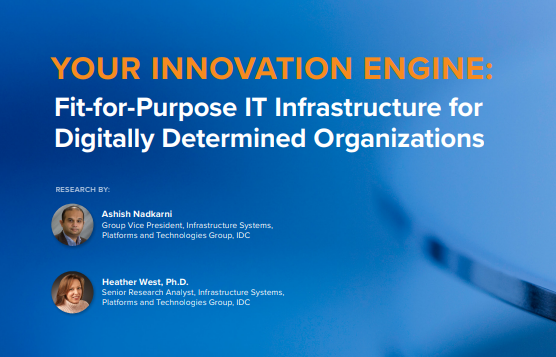 Fit-for-purpose IT infrastructure for digitally determined organisations