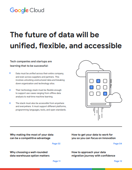 The future of data will be unified, flexible and accessible
